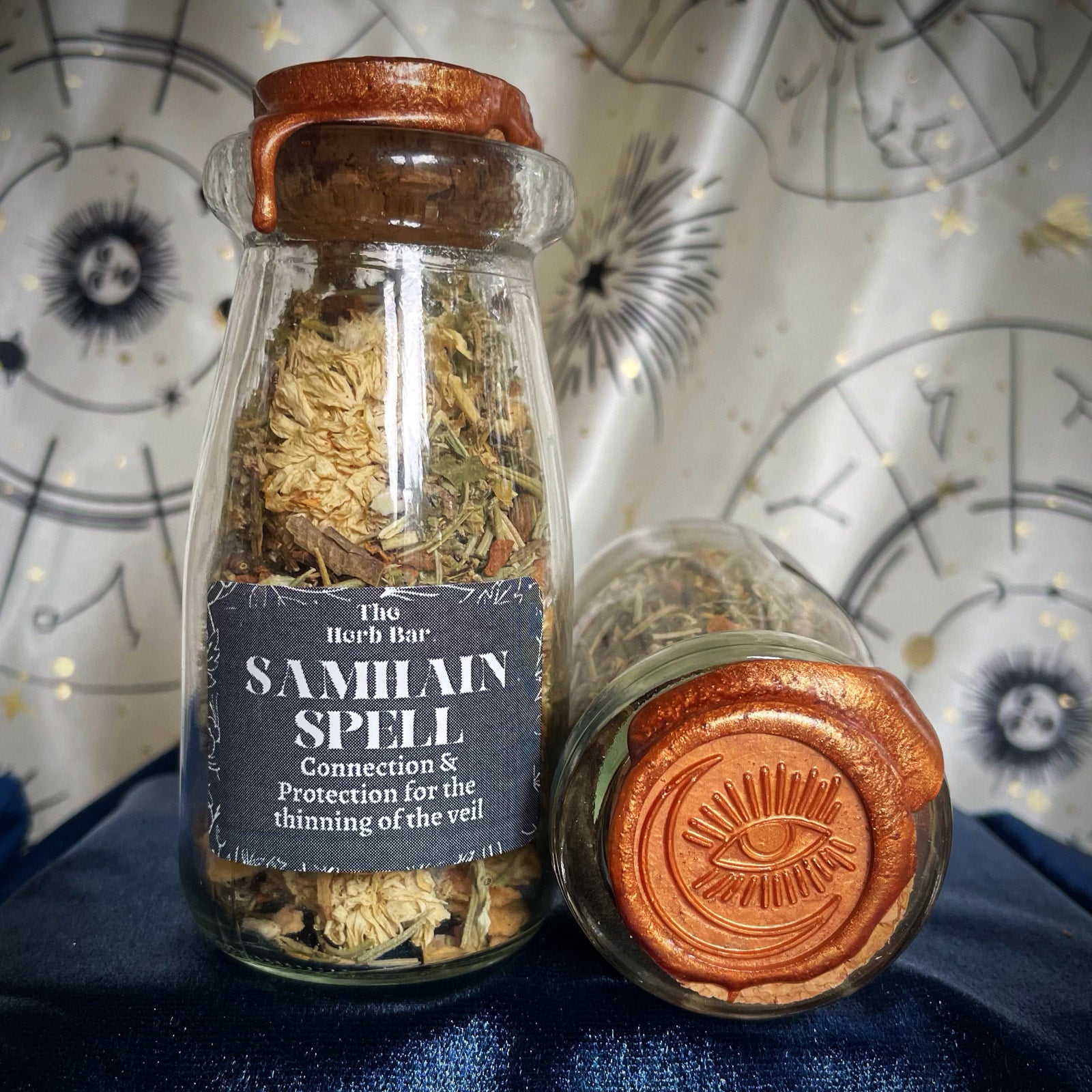 Samhain Spell Incense Jar | The Herb Bar